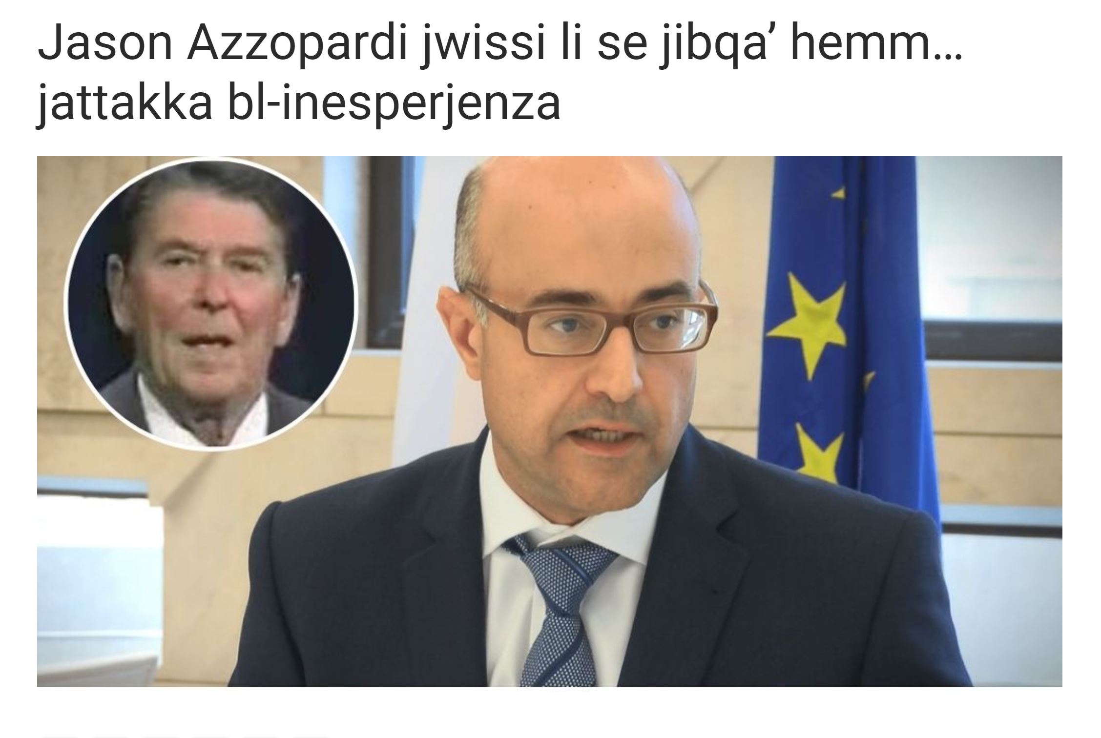 Jason-Azzopardi-Ronald-Reagan – Voices of Malta