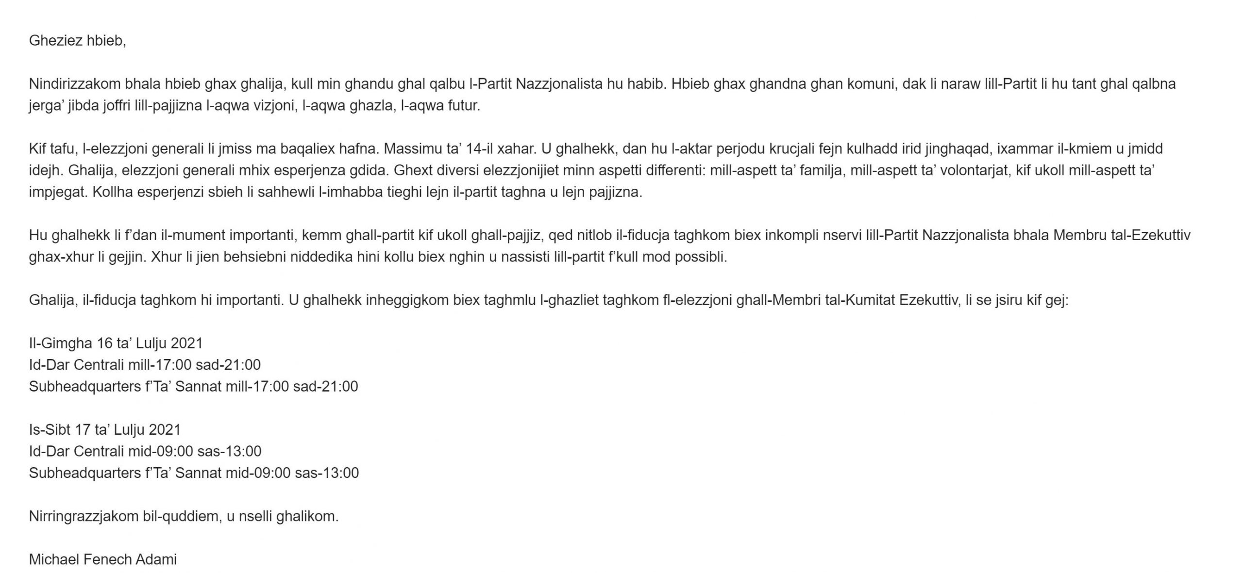 Michael-Fenech-Adami – Rightwing Voices