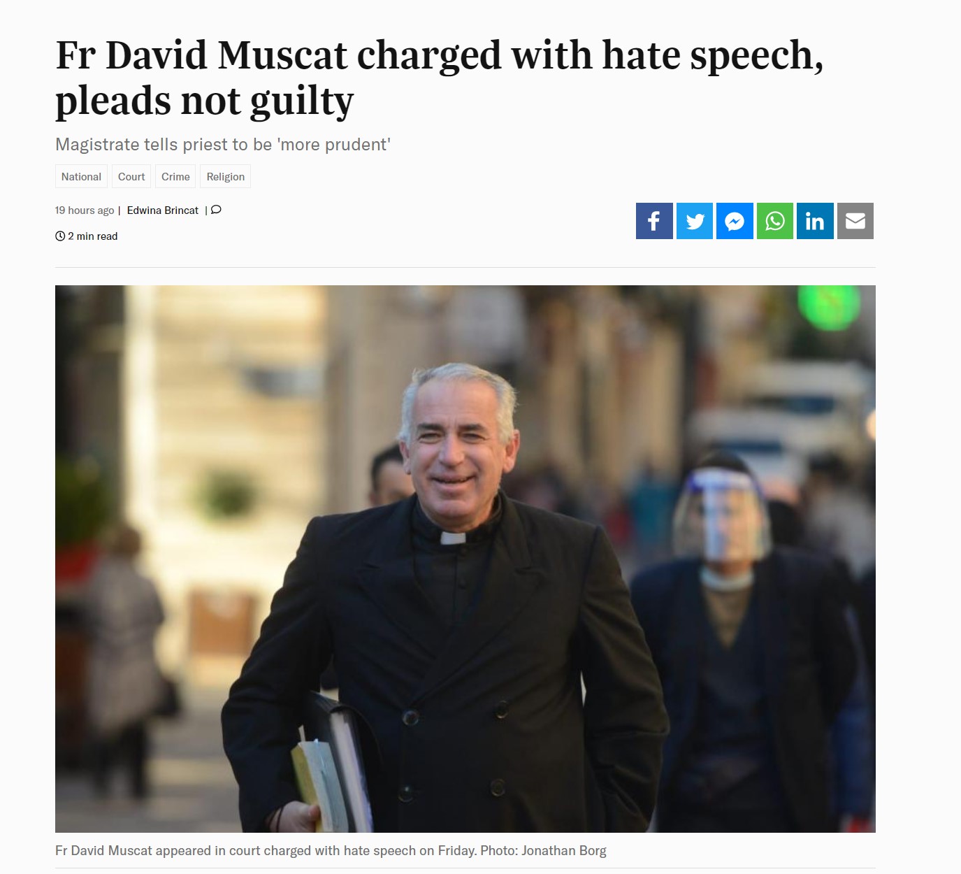 DAvid Muscat – not guilty – Rightwing Voices