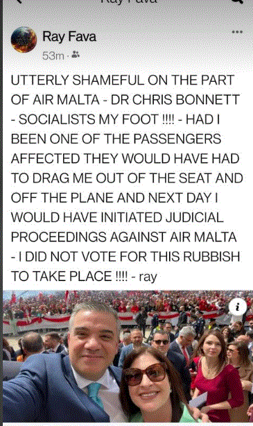 Il-każ tas-Segretarju Parlamentari Chris Bonett iġib rabja fuq votant ...