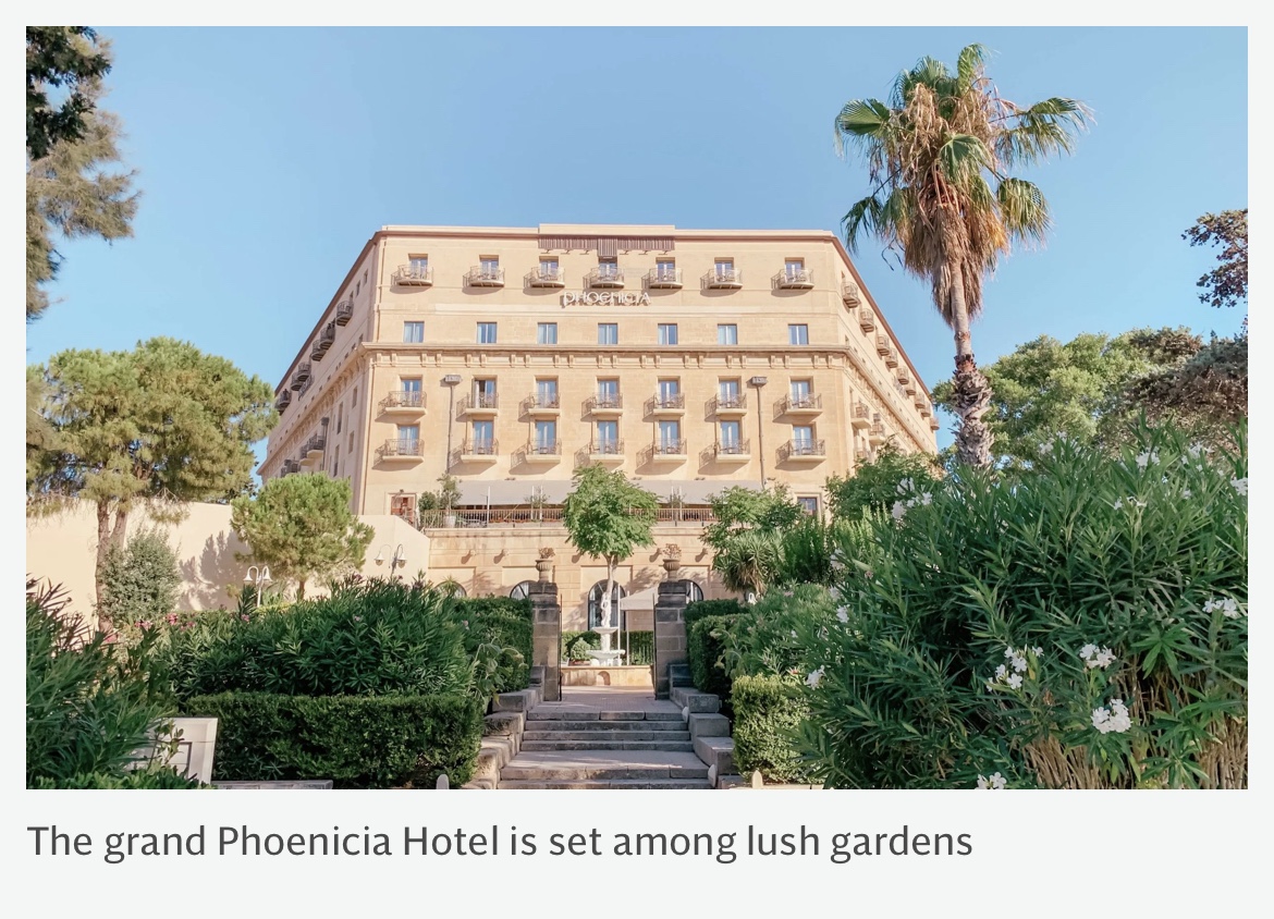 The Daily Telegraph places the Phoenicia Hotel among the best 30 Grand ...