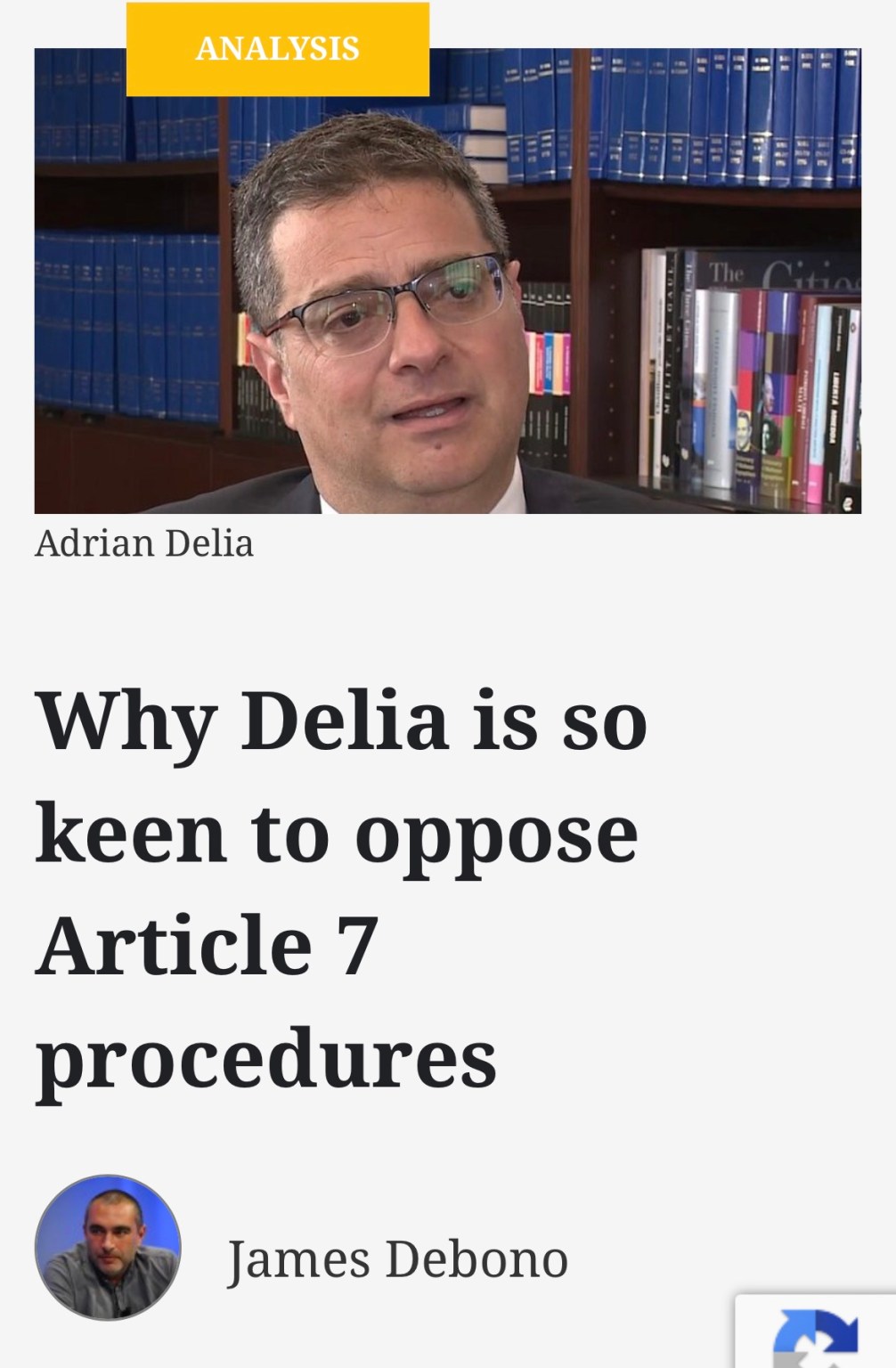 Kull meta David Casa jkun qed jitlef il-popolarita’ jugża lil Malta fi ...