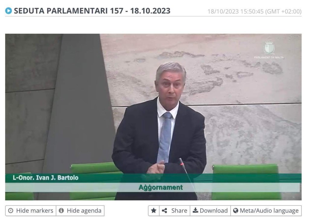 Ivan J. Bartolo tas-6 PM juża l-aġġornament biex jikkritika lil dan is ...