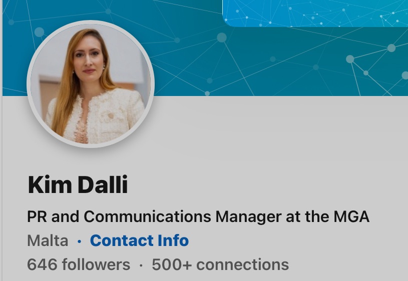 Kim Dalli threatens me with legal procedures for publishing a story ...